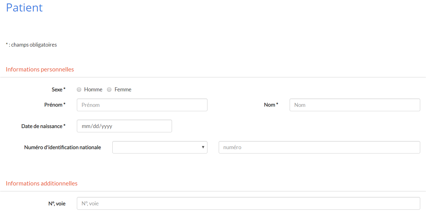 Comment créer un profil patient ? – HelpCenter FR