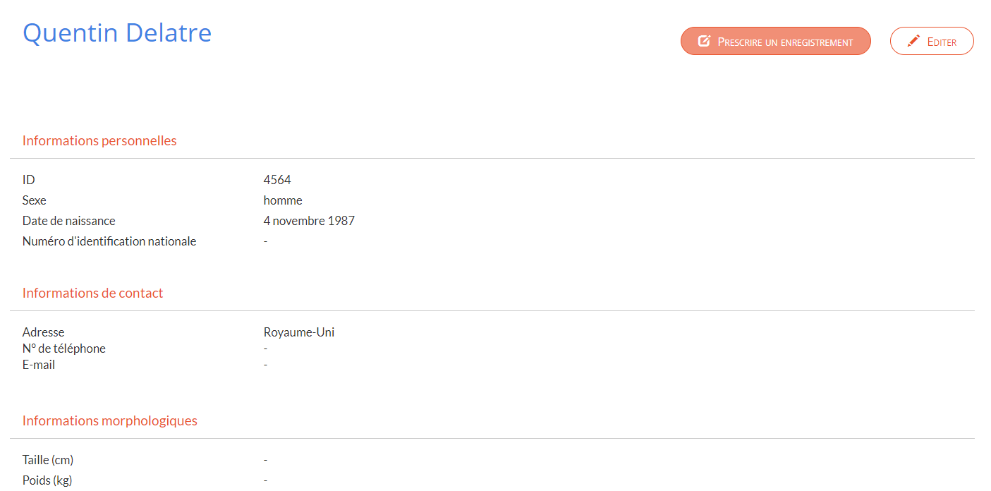 Comment créer un profil patient ? – HelpCenter FR